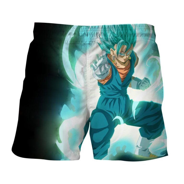 Dragon Ball Vegito Potara Fusion Dope 3D Full Print Shorts - Saiyan Stuff
