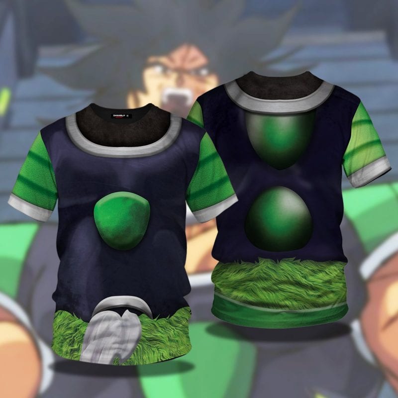 Dragon Ball Z Unbreakable Broly Armor Suit Cosplay T-Shirt - Saiyan Stuff