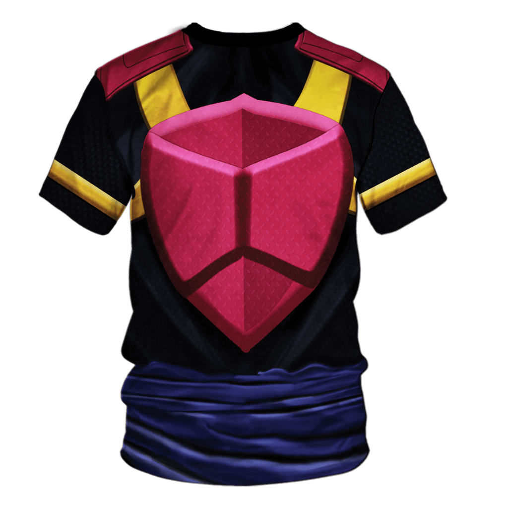 DBZ Legendary Armor Suit Super Saiyan Byo Cosplay T-Shirt