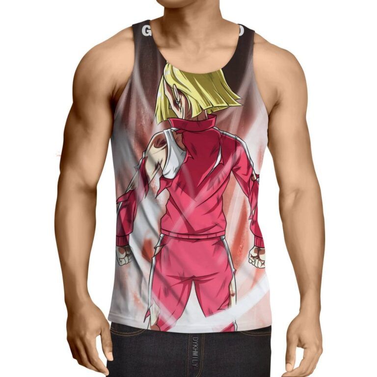 Dragon Ball Z Cell Saga Android 18 Fight Bomber Jacket - Saiyan Stuff