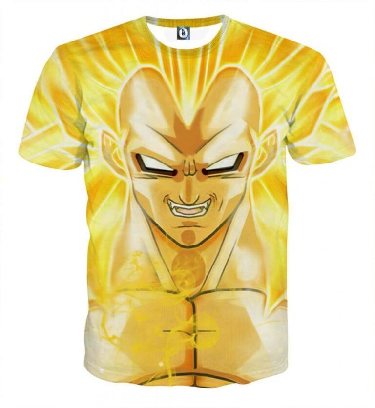 Dragon Ball Vegeta Super Saiyan 4 Ultra Instinct Epic T-Shirt - Saiyan ...