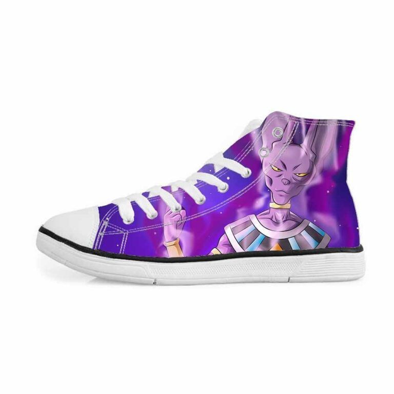 Master Roshi Sexy Bikini Girl Beach Canvas High-Top Sneakers - Saiyan ...