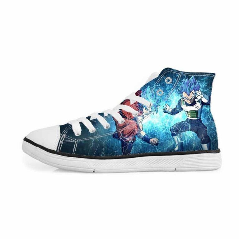 Master Roshi Sexy Bikini Girl Beach Canvas High-Top Sneakers - Saiyan ...