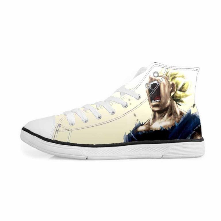 Master Roshi Sexy Bikini Girl Beach Canvas High-Top Sneakers - Saiyan ...
