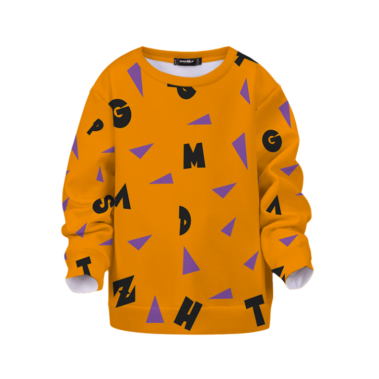 Super Dragon Ball Heroes Goku God Officer Cosplay Kids Sweater