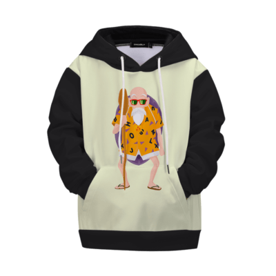 Dragon Ball Z Classic Master Roshi Awesome Kanji Kids Hoodie