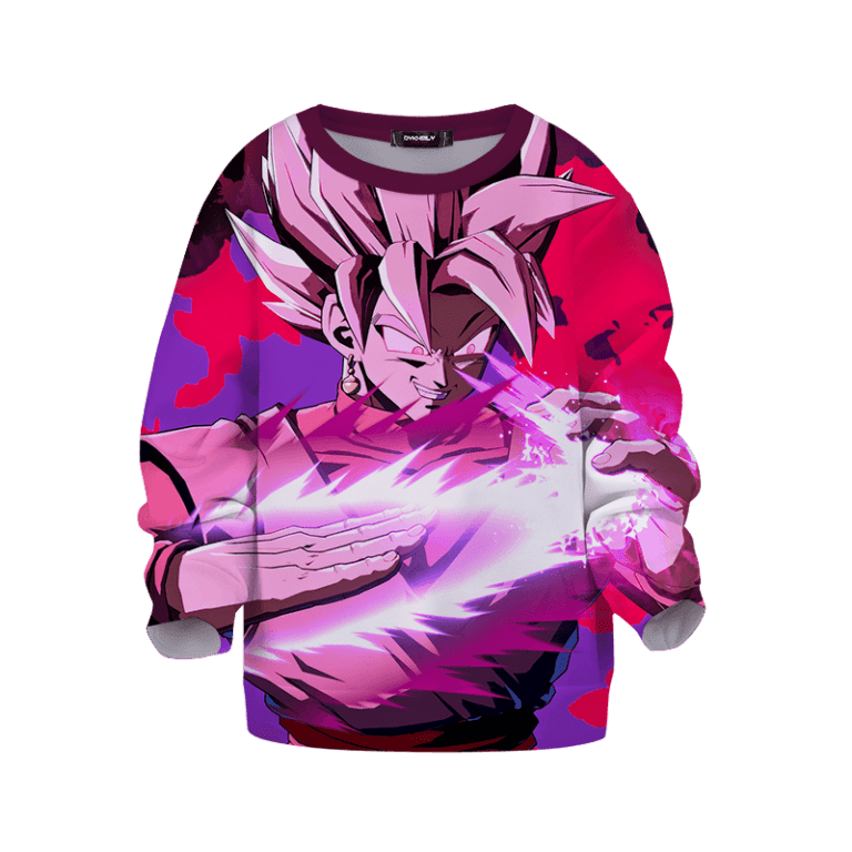 Dragon Ball Z Master Roshi Trippy Blue Brown Simple Kids Sweater ...