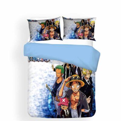 Luffy And Straw Hat Pirate Crews Victorious Scene Bedding Set - Saiyan ...