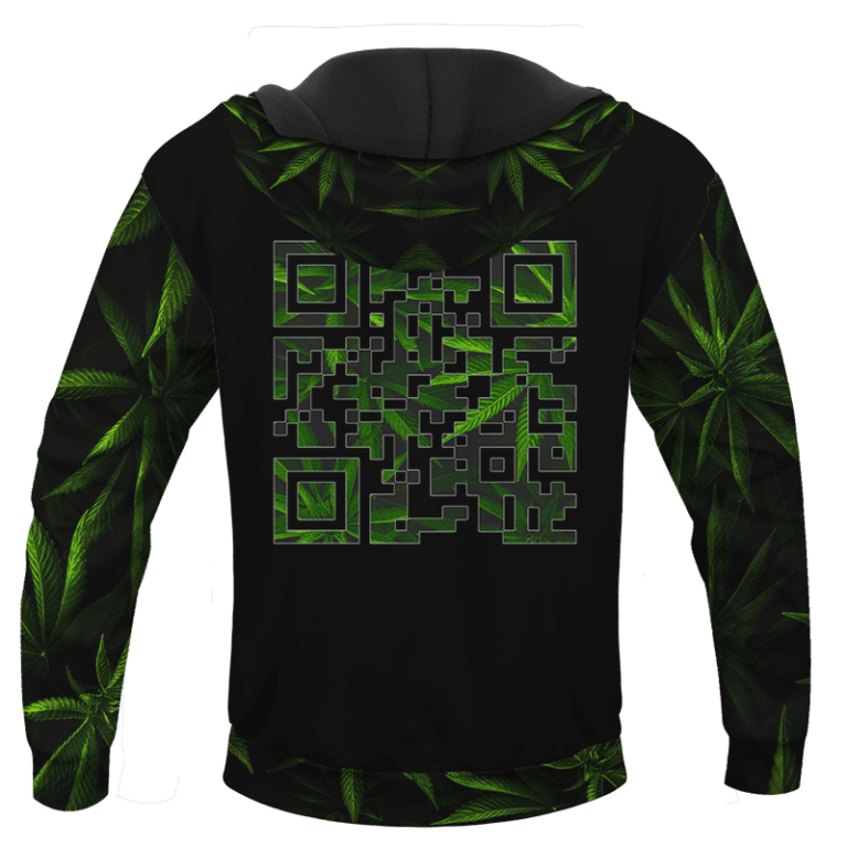 Cannabis Revolution Galaxy Marijuana Cool Pullover Hoodie