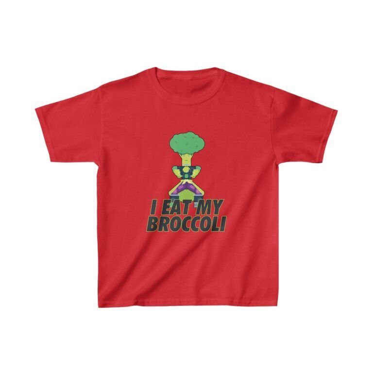 Dragon Ball Z I Eat My Broccoli Legendary Broly Kids T-shirt