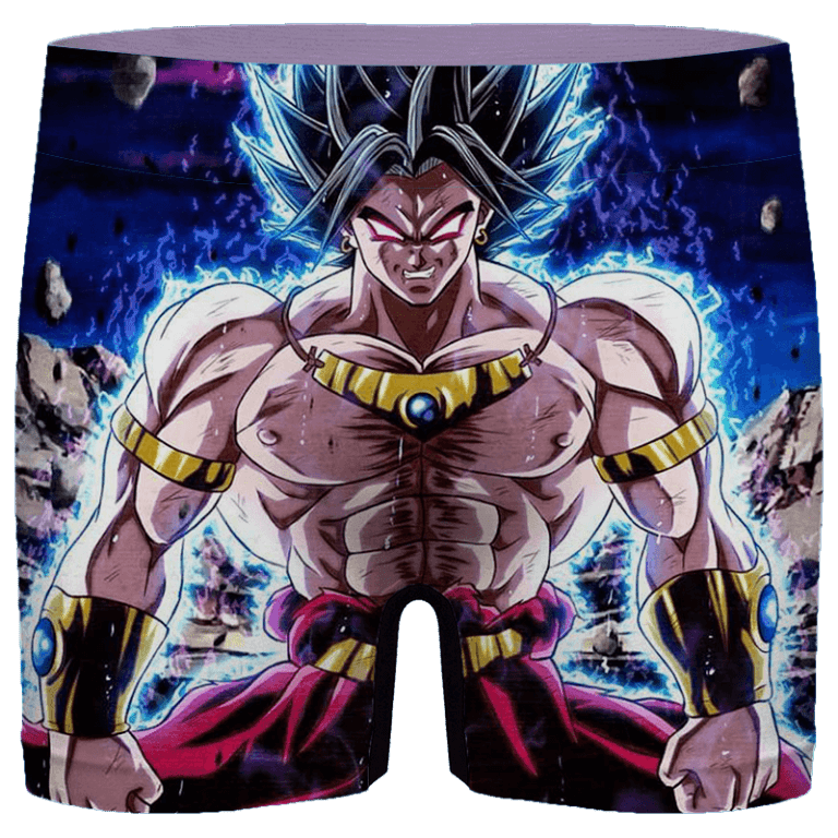 Dragon Ball Legends Super Saiyan Broly Red Costume Men’s Brief