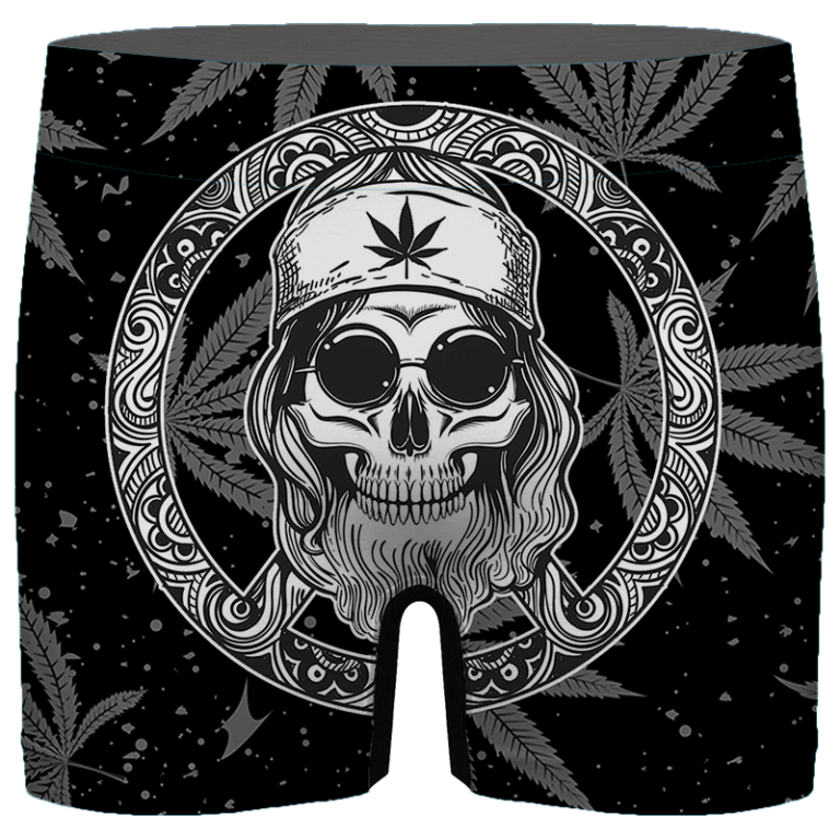 Reggae Inspired Tie Dye For The Stoners Dope Men’s Brief - Saiyan Stuff