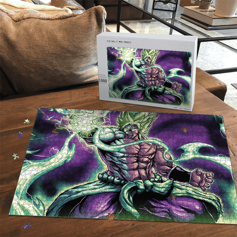 Dragon Ball Z Legendary Broly Green Aura Charge Dope Puzzle - Saiyan Stuff