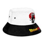 SSJ2 Gohan Dragon Ball Z Black and White Powerful Bucket Hat