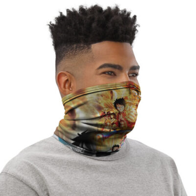 One Piece Straw Hat Pirates With Sabo And Ace Tube Mask