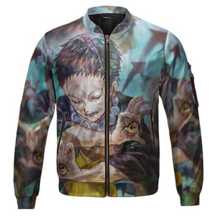Arrow Demon Yahaba Illustration Bomber Jacket