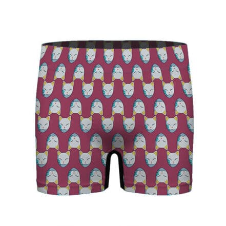 Makomo Fox Warding Mask Pattern Men’s Underwear