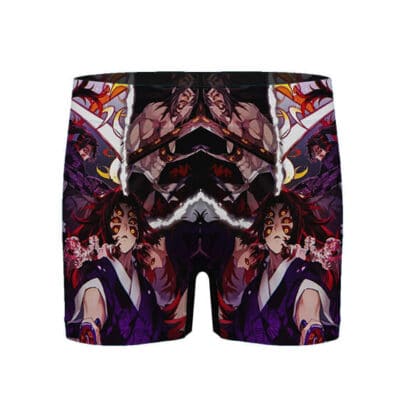 Upper-Rank One Kokushibo Cosplay Boxer Briefs