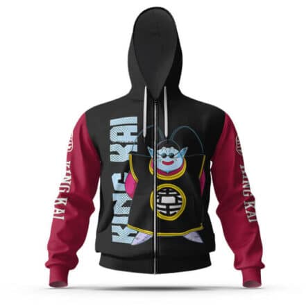 North Area King Kai Kanji Art Cool Zip Hoodie