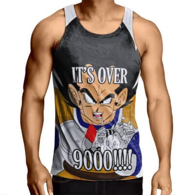 Dragon Ball Vegeta It’s Over 9000 Power Tank Top
