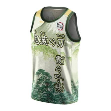 Muichiro Scattering Mist Splash Basketball Uniform