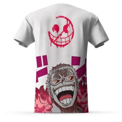 Smiles Are In Doflamingo Sinister Laugh White Tee